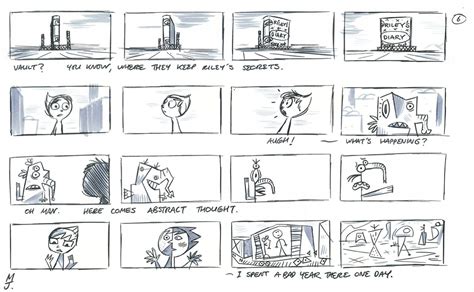 Storyboard Examples Pixar