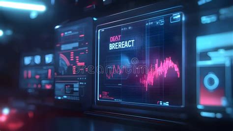 data analysis dashboard high tech lab digital interface modern