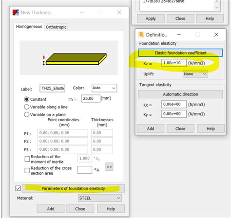 Excessive Value Of Reactions For Panels Supported With Elastic Support