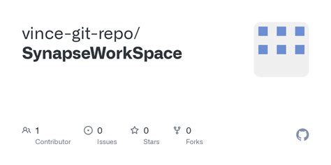 Github Vince Git Repo Synapseworkspace