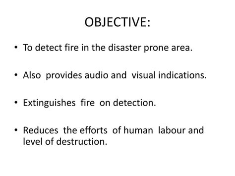Fire Fighting Robot Ppt PPTX