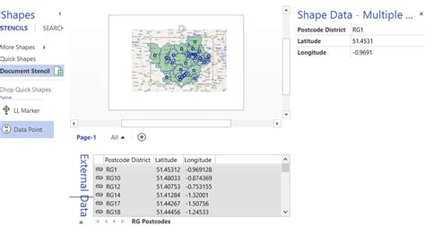 Distributing Data Points Automatically On Maps In Visio Bvisual