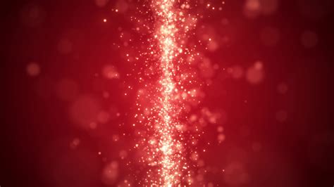 Animation Of Luxury Abstract Glowing Glitter Particles Flying Bright