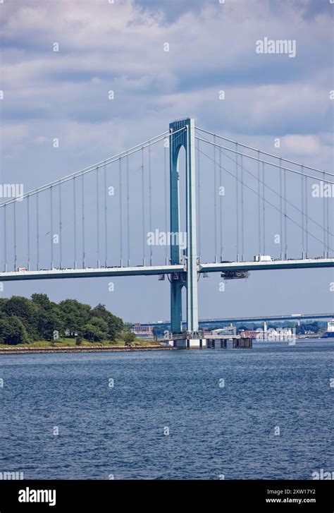 The Bronx Whitestone Bridge Is An East River Suspension Bridge