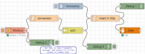 Inserting Data From Modbus Into A Sql Database General Node Red Forum