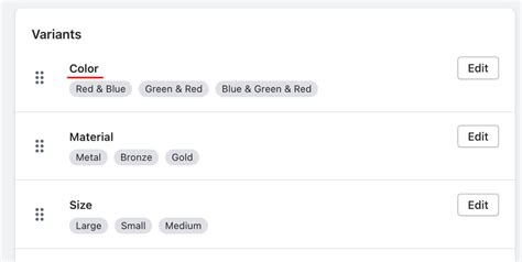 multiple variant images user guides