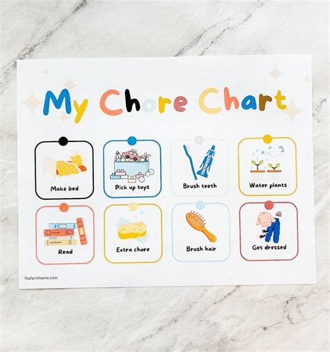 Chore Chart Pictures