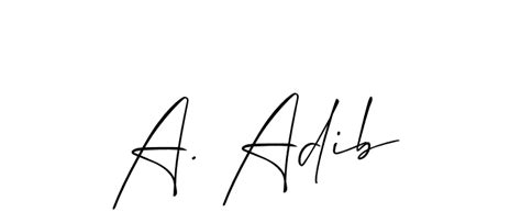 96 A Adib Name Signature Style Ideas Superb Autograph