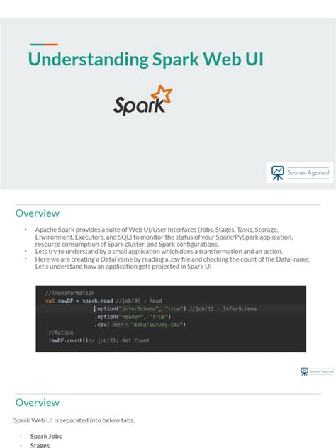 Understanding Spark Web Ui Pdf