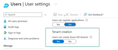 Users Can Create Azuread Tenants Anything About It