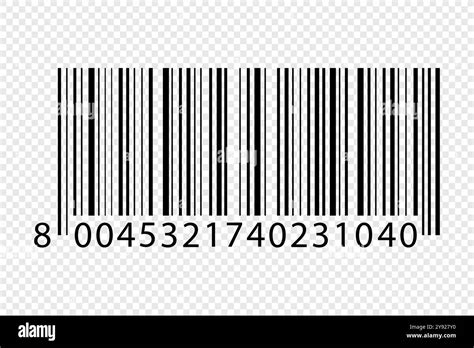 Bar Code Icon Barcode Icon Template With Numbers Stock Vector Image And Art Alamy
