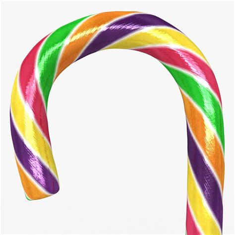 지팡이 사탕 05 2색 3d 모델 9 Max Fbx 3ds Obj Free3d