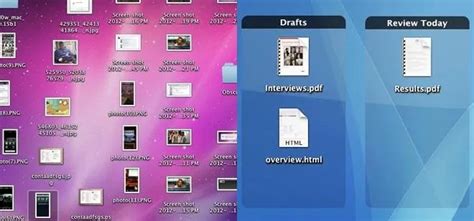 How To Organize Your Cluttered Mac Desktop With Desktop Groups Clean Fence Like Folders