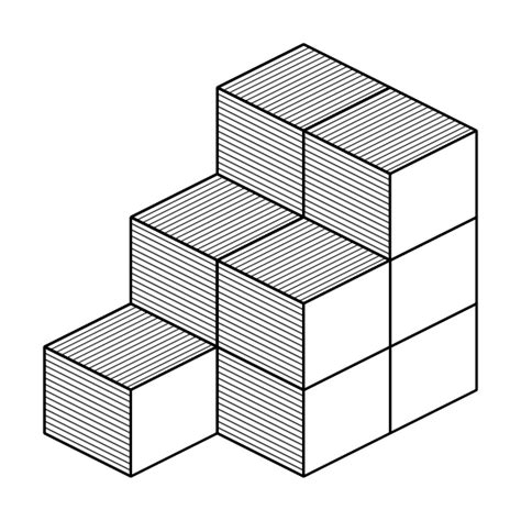 Isometric Cubes Vector Image Free Svg