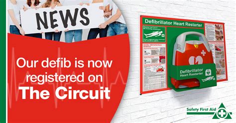 Safety First Aid 🚨 We Are Pleased To Announce That Our Office Defibrillator Has Been