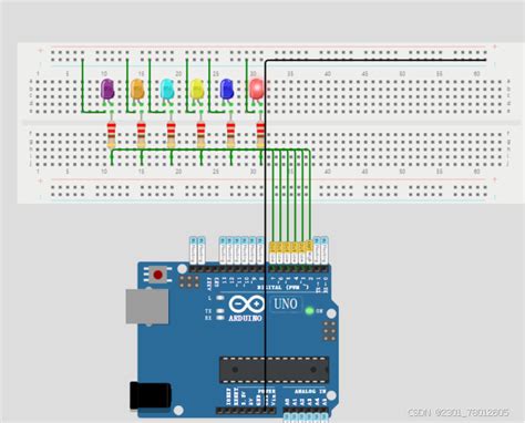 超详细arduino 入门案例：流水灯实验arduino实验 Csdn博客