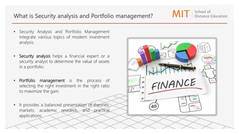 Ppt Security Analysis And Portfolio Management Powerpoint