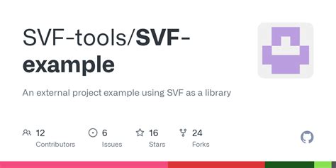 GitHub SVF Tools SVF Example An External Project Example Using SVF As A Library