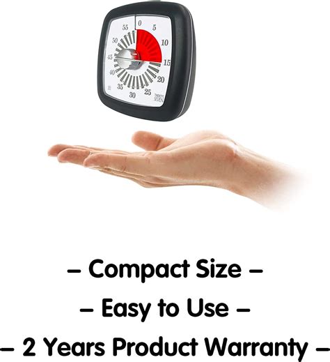 Buy TWENTY SEVEN Countdown Timer Inch With Alarm Stop Button Minute Hour Visual Timer