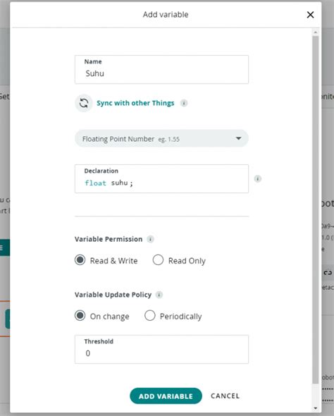 tutorial iot arduino iot cloud sebagai platform monitoring suhu