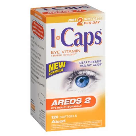 Icaps Areds 2 Eye Vitamins Softgel 120 Ct Kroger Icaps Areds 2 Eye Vitamins Softgel 120 Ct Kroger