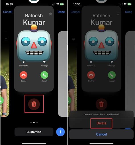 How To Delete Contact Photo And Poster On Iphone In Ios 17 Geekchamp