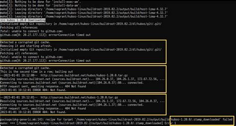 Error While Building Kubos Linux For The Beaglebone Black Issue