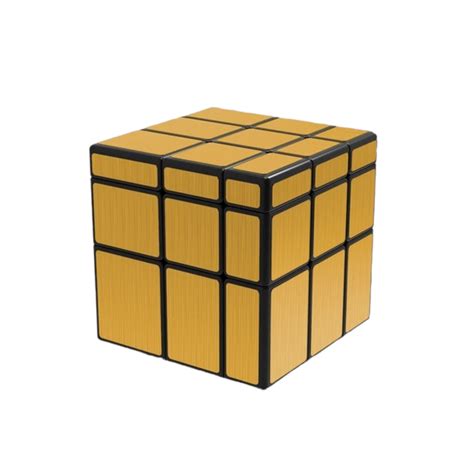 Mirror Qiyi 3x3 Dorado Inteligia Never Stop Playing