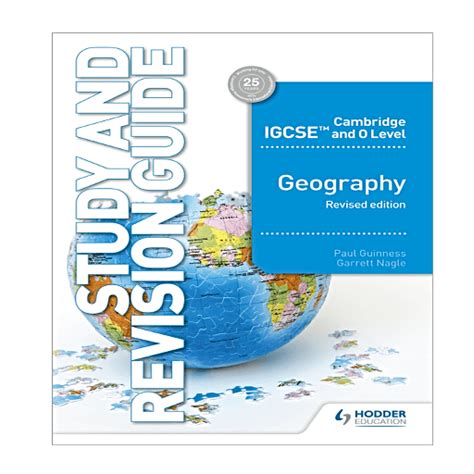 Cambridge Igcse And O Level Geography Study And Revision Guide Chopbox