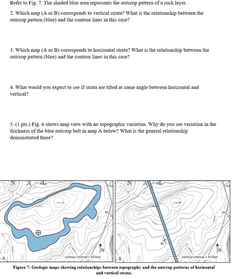 solved part b introduction to geologic maps and structures