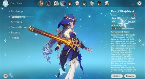 Best Weapons For Layla Genshin Impact Cyberpowerpc