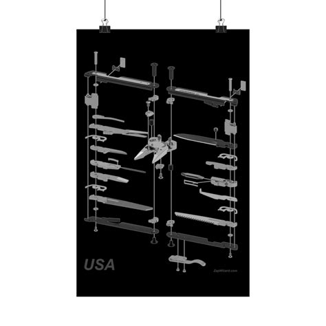Arc Exploded Diagram Poster Zapwizard Design