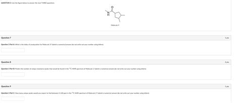 Solved Molecule 2 Question 3 Use The Figure Below To
