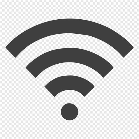 Wi Fi Computer Icons Or Angle Black Png Pngegg
