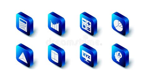 Set Graph Schedule Chart Diagram Calculator Pie Infographic