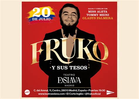Fruko Y Sus Tesos Celebran El Día De La Independencia De Colombia Con Un Concierto En Madrid