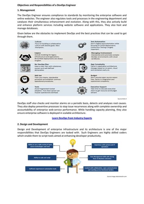 roles and responsibilities of a devops engineer pdf