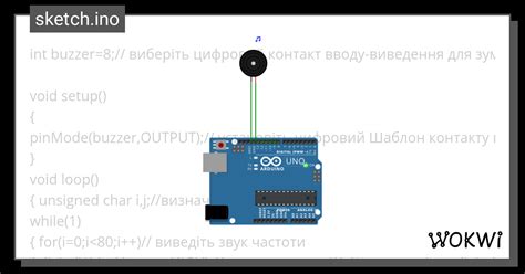 Lab7 Пасивний зумер Wokwi Esp32 Stm32 Arduino Simulator