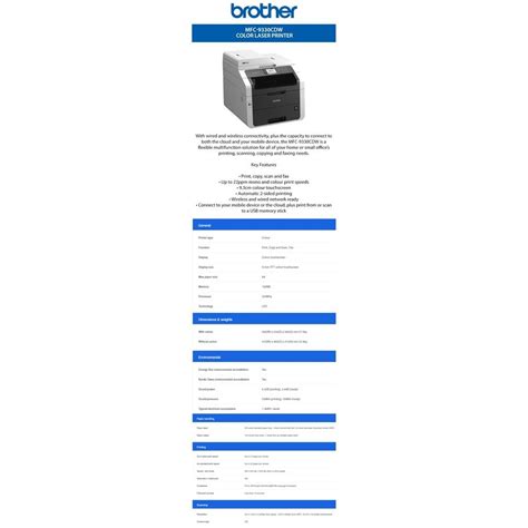 Brother Mfc 9330cdw Color Laser Printer Multi Function Centres With