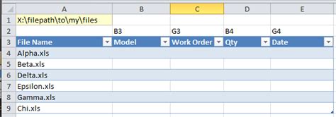 Populating An Array With A For Loop Rexcel