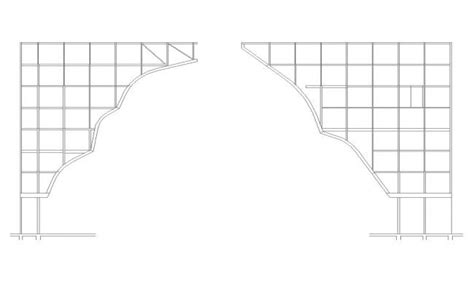 Roofing Section Detail 2d View Cad Structural Block Layout Autocad File Artofit