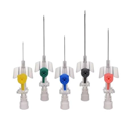 Iv Cannula With Wings Injection Port Naturemedicals