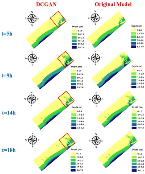 Comparison Of The Spatial Distribution Of Predictive Water Depth Download Scientific Diagram
