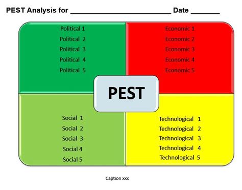 Pest Analysis Diagram My Word Templates Free Word Template