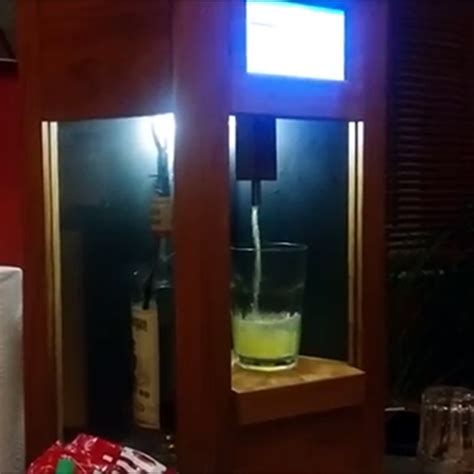 Beautiful Pi Powered Cocktail Machine Hackaday