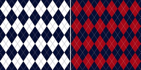 네이비 블루 레드 화이트의 아가일 패턴 선물 용지 양말 스웨터 점퍼 기타 현대적인 클래식 섬유 프린트를 위한 매끄러운 봄 가을