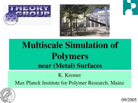 Ppt Multiscale Simulation Of Polymers Near Metal Surfaces Powerpoint Presentation Id711330