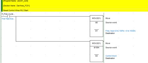Omron CP H Modbus RTU Danfoss FC Tutorial Plc Com