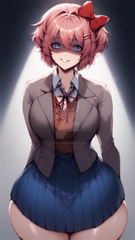 Yandere Sayori Ddlc By Thewaifushop On Deviantart