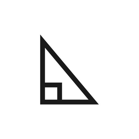 Triangle Outline Symbol